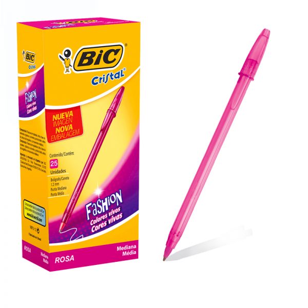 BIC BOLÍGRAFO SHIMMERS ROSA - Casa Segal