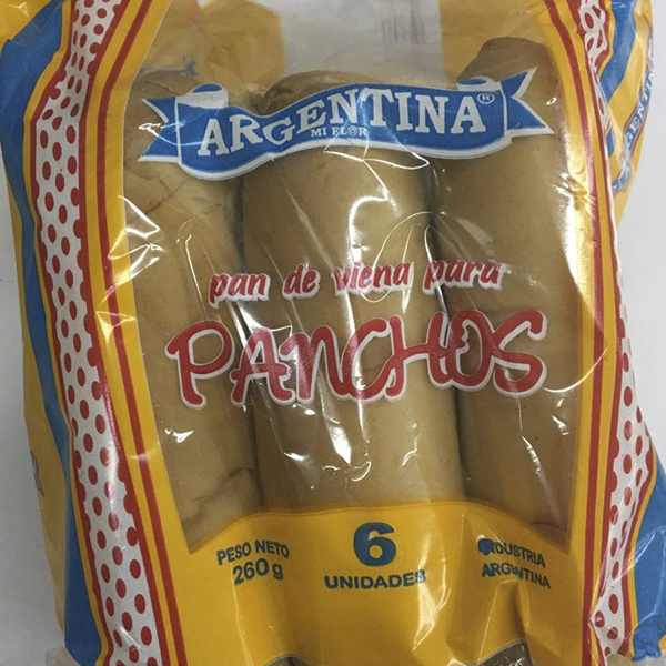 PAN PANCHO x 6u ARGENTINA 200g - Casa Segal