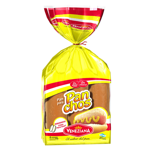 PAN PANCHOS x 6u VENEZIANA 210g - Casa Segal