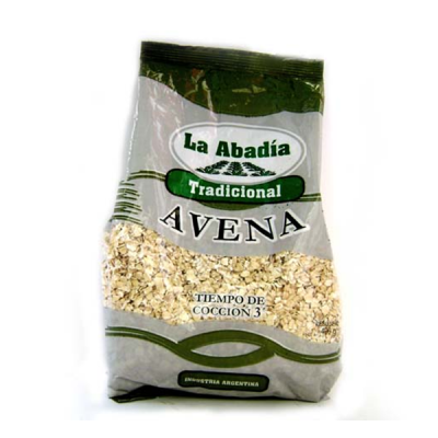 AVENA TRADICIONAL LA ABADIA 400g - Casa Segal