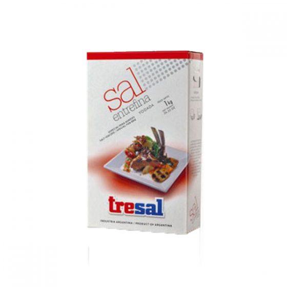 CAJA SAL ENTREFINA TRESAL 500g - Casa Segal