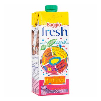 Baggio Fresh Multifruta 1L – Jugo listo con sabor tropical
