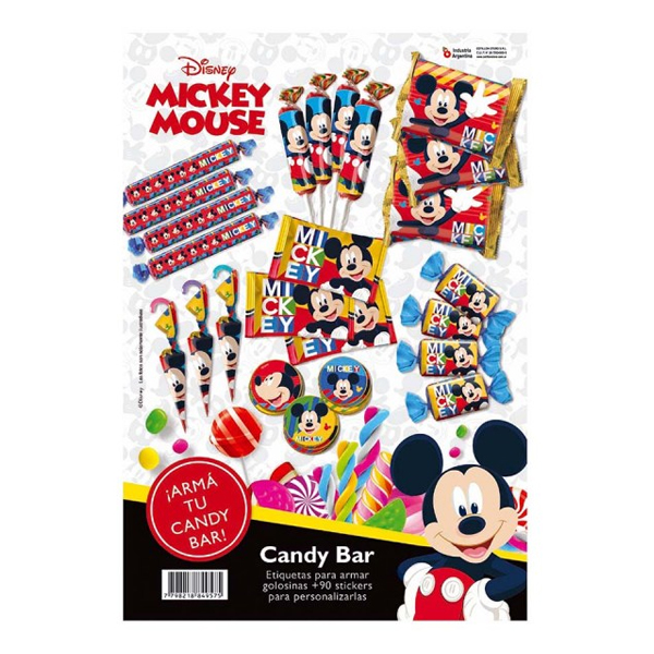 CANDY BAR MICKEY | OFERTAS COTILLÓN INFANTIL