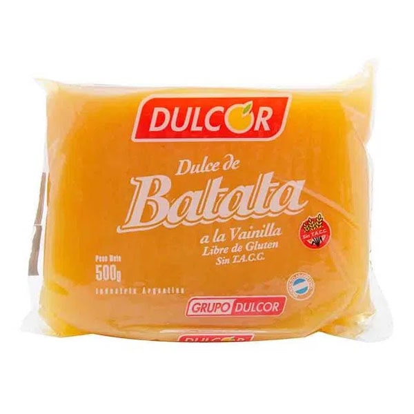 DULCOR BATATA VAINILLA 500g - Casa Segal
