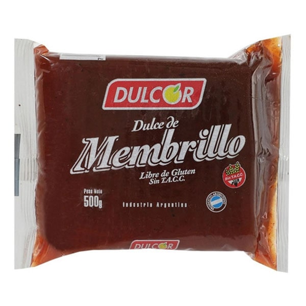 DULCOR MEMBRILLO SIN TACC 500g - Casa Segal