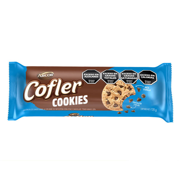 COFLER COOKIES GALLETAS 124g - Casa Segal