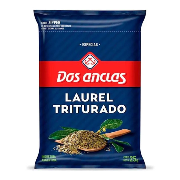 LAUREL TRITURADO DOS ANCLAS 25g - Casa Segal