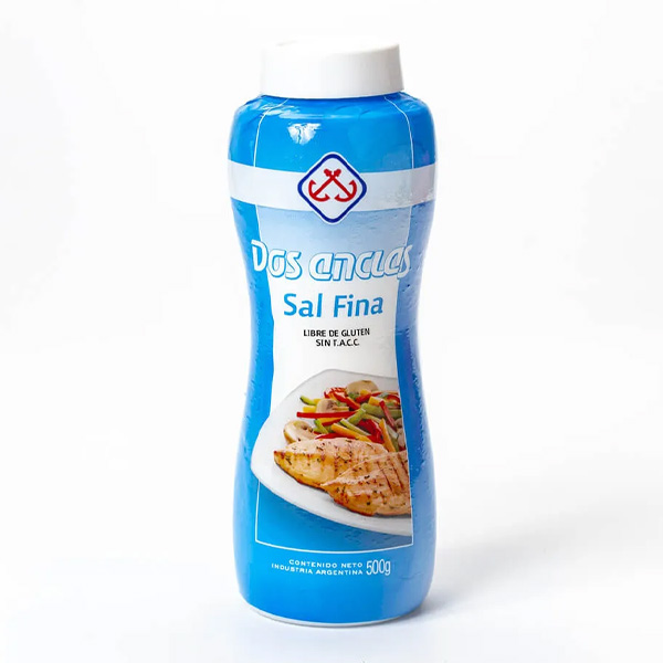 SALERO SAL FINA DOS ANCLAS 500g - Casa Segal