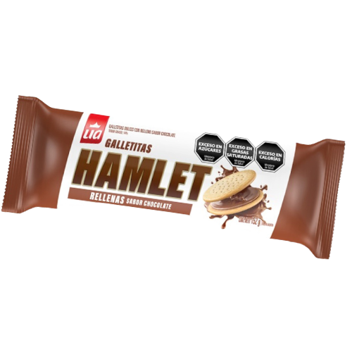 Galleta Hamlet vainilla chocolate | Pack 152g rellenas